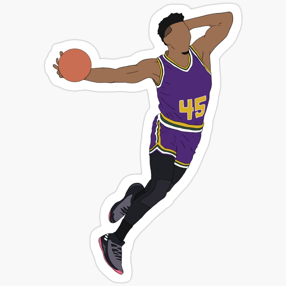 Kira Sticker - Donovan Mitchell "The Mailman" Sticker - Single, Trio ...