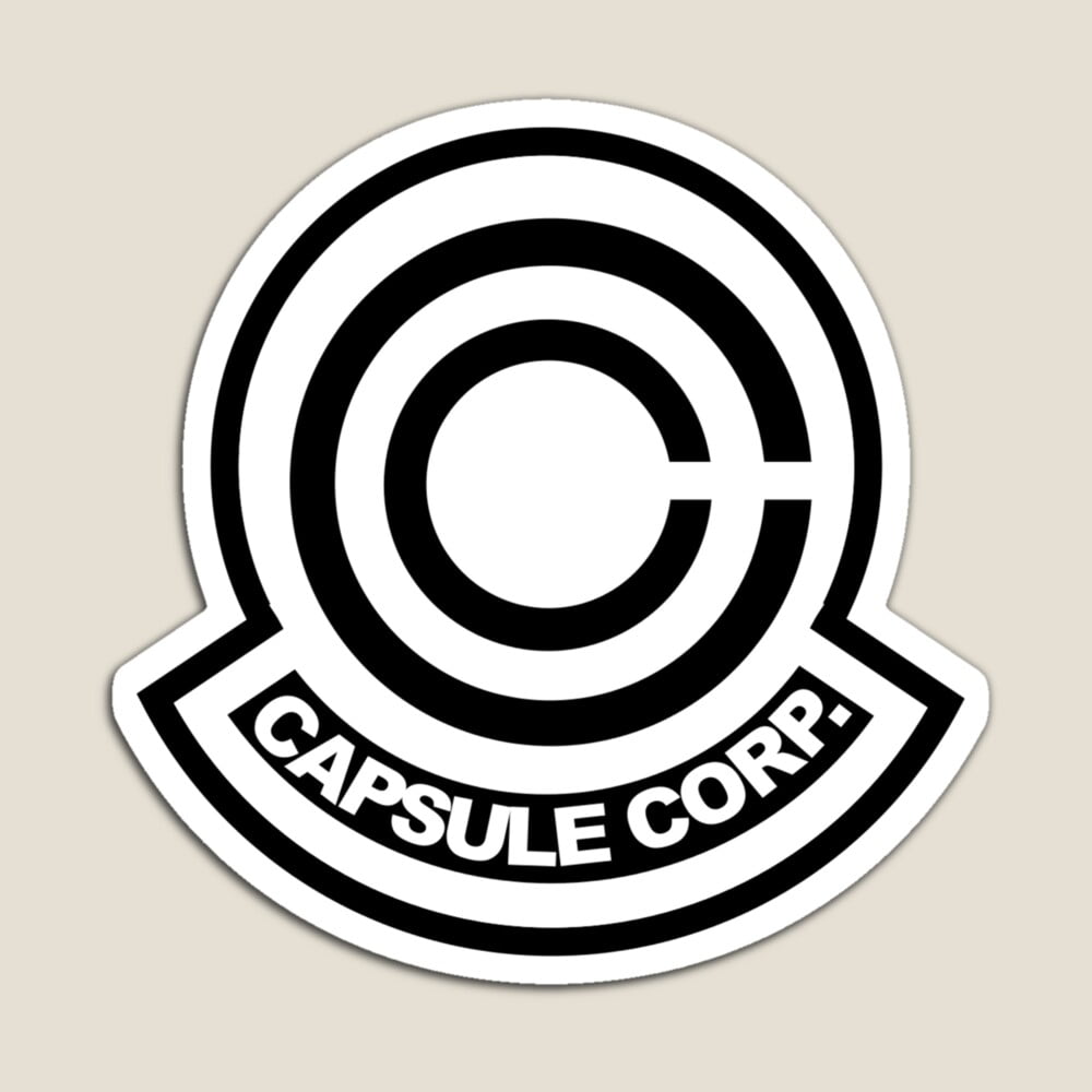 Kira Sticker With Dr@G0N B@Ll Capsule Corp Original Logo Decorative ...