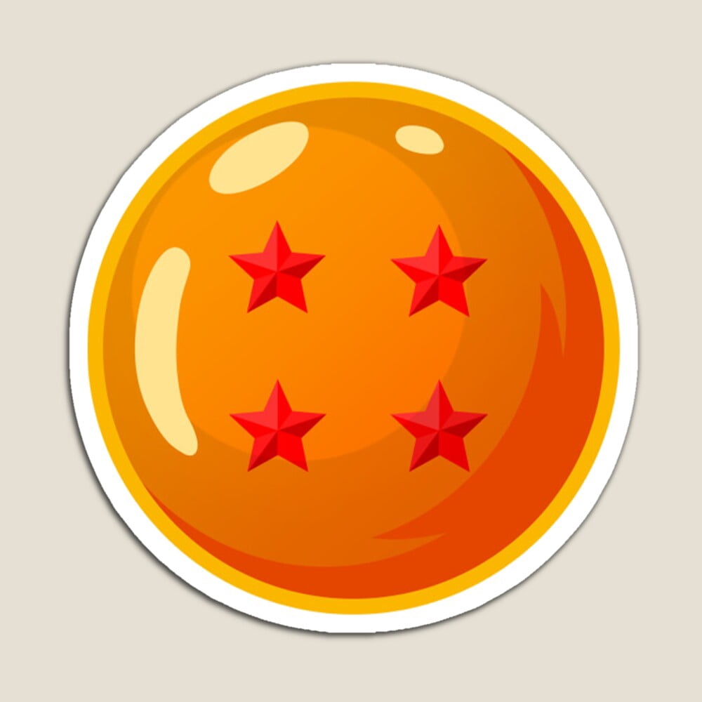 Kira Sticker With Dr@G0N B@Ll No.4 | Four Star Dr@G0N B@Ll | Anime ...