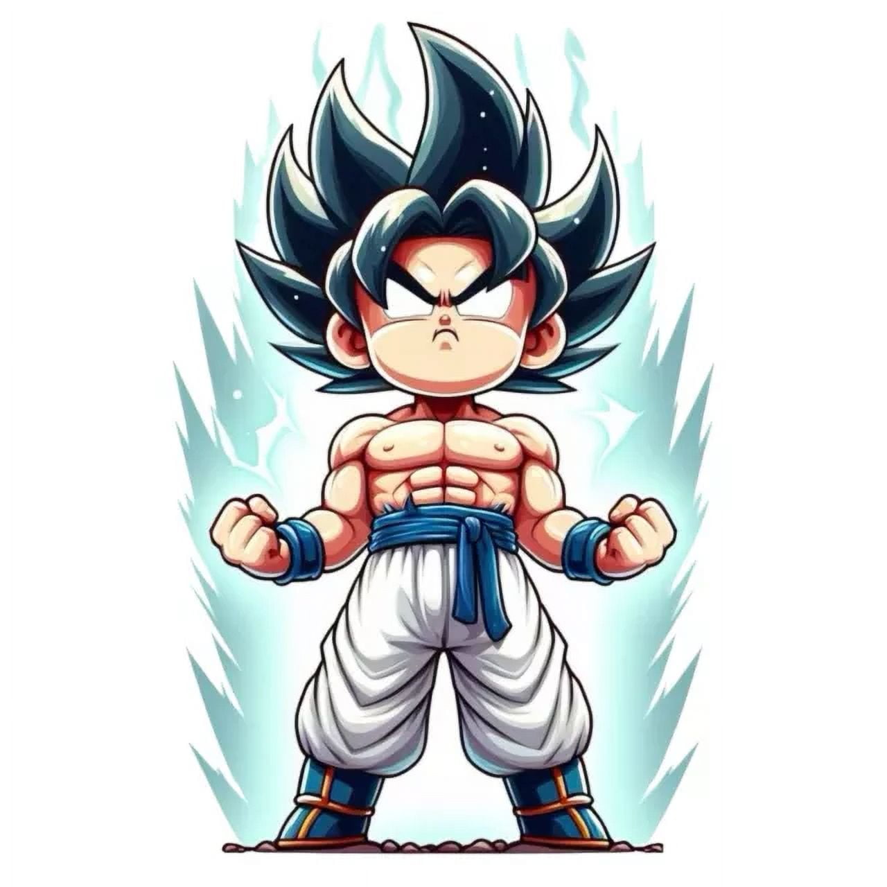 Kira Sticker With Dragon Ball Daima Kid Goku Instinct S Decorative ...