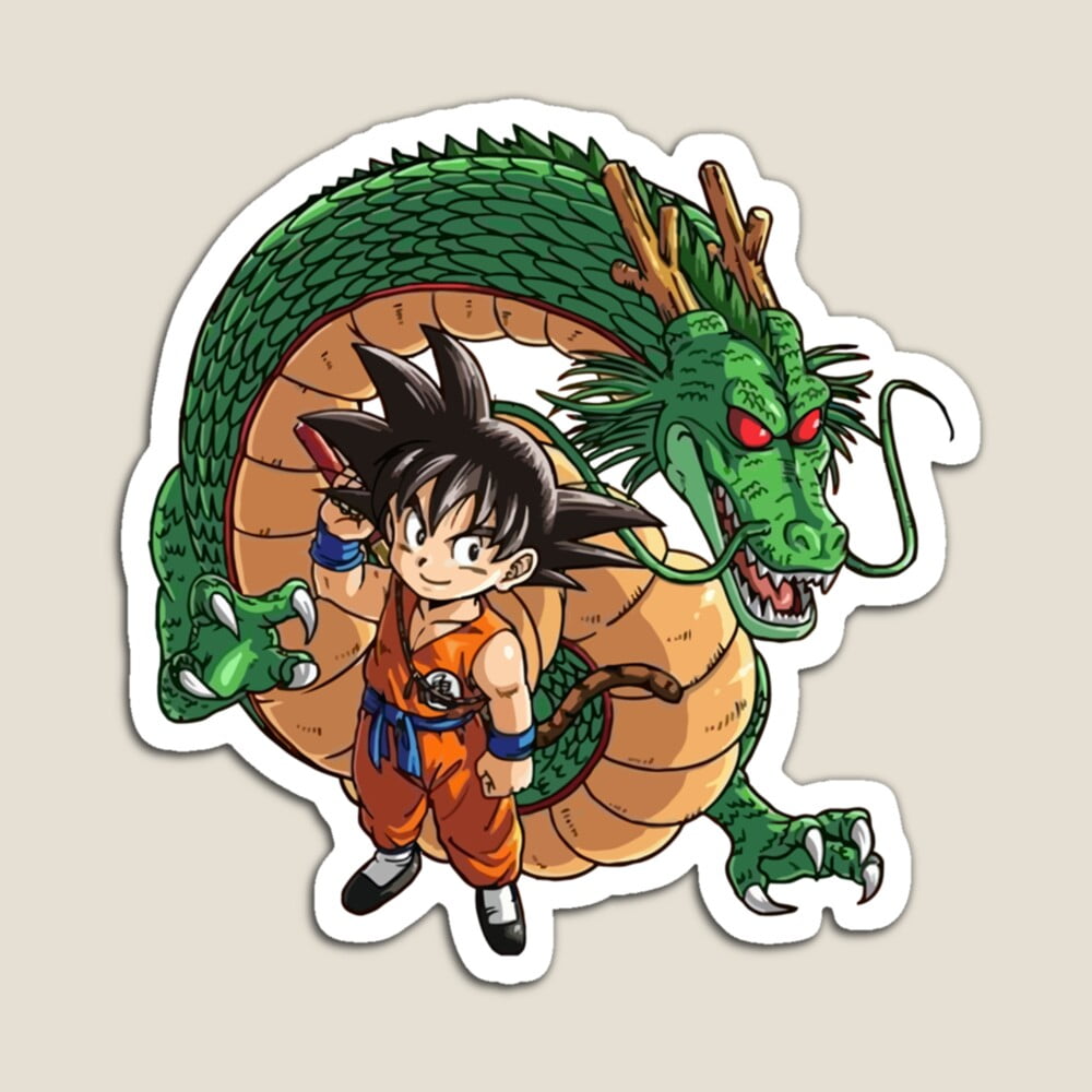 Kira Sticker With Dragon Ball Super Saiyan Warrior Son Goku Kakarot Kid ...