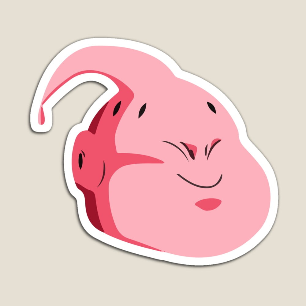 Kira Sticker With Dragon Ball Z Majin Buu - Cute Chibi Version ...