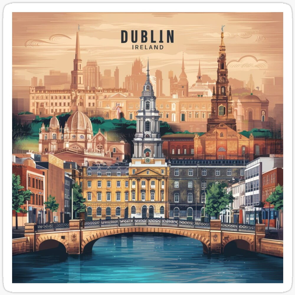 Kira Sticker - Dublin, Ireland Gift For You - Phone Stickers ...