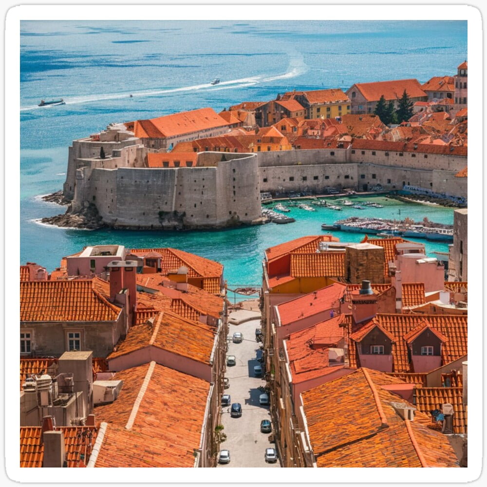 Kira Sticker - Dubrovnik, Croatia Gift For You - Phone Stickers, Waterproof Decals Water Bottles ...