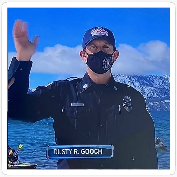 Kira Sticker - Dusty Gooch Tahoe Hockey Sticker - Single, Trio, Or ...