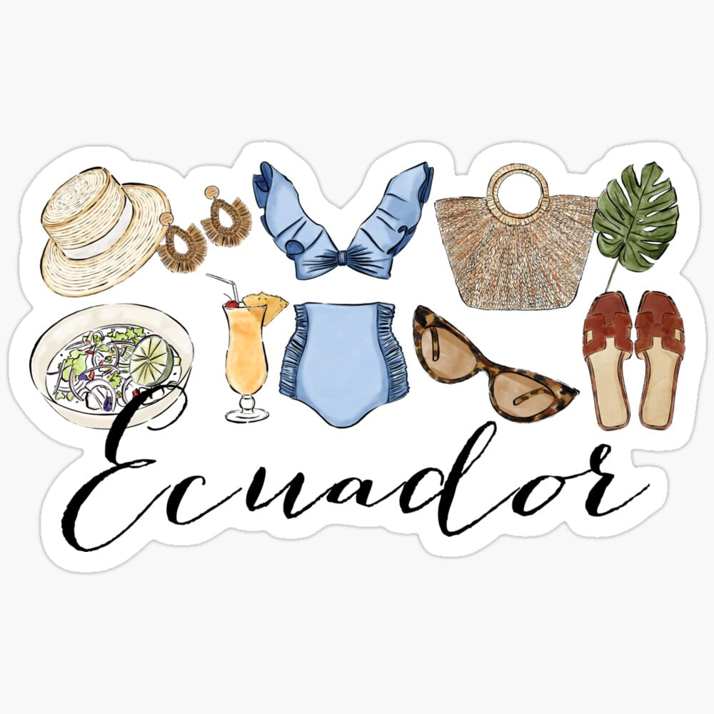 Kira Sticker Ecuador - Perfect Birthday Gift For Everyone - Walmart.com