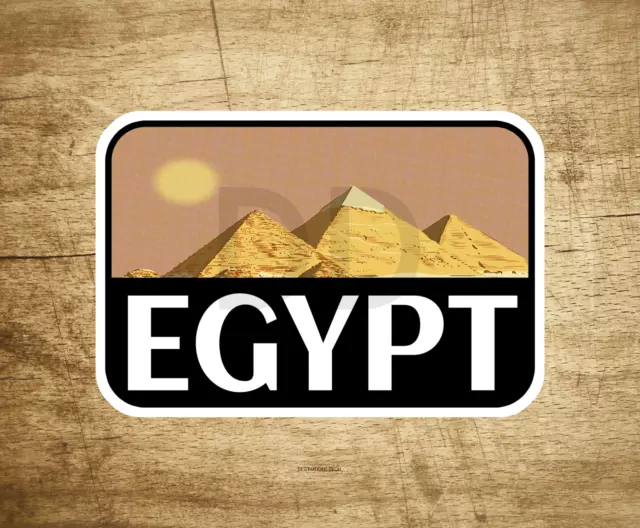 Kira Sticker With Egypt Africa Vintage Travel Luggage Pyramids Mummy ...