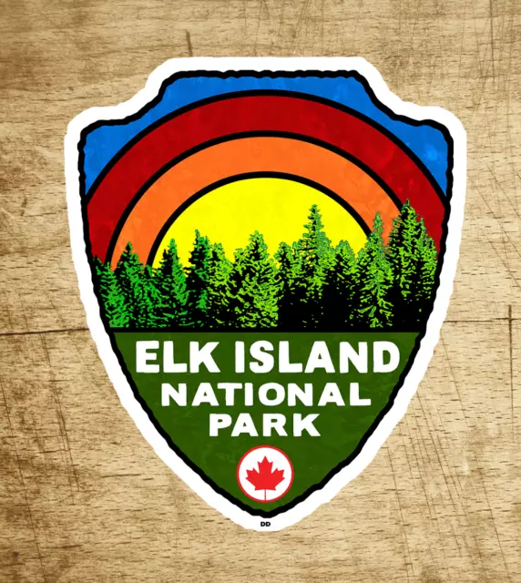 Kira Sticker With Elk Island National Park Decal Alberta Canada ...