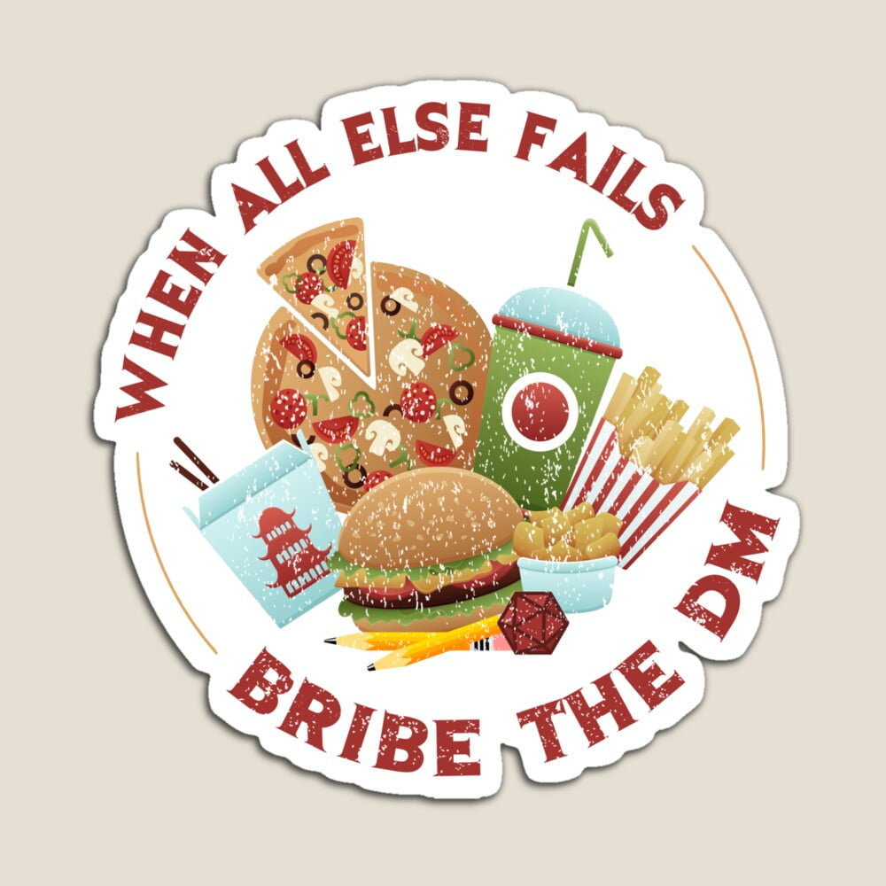 Kira Sticker With When All Else Fails... Bribe The Dm Sticker ...