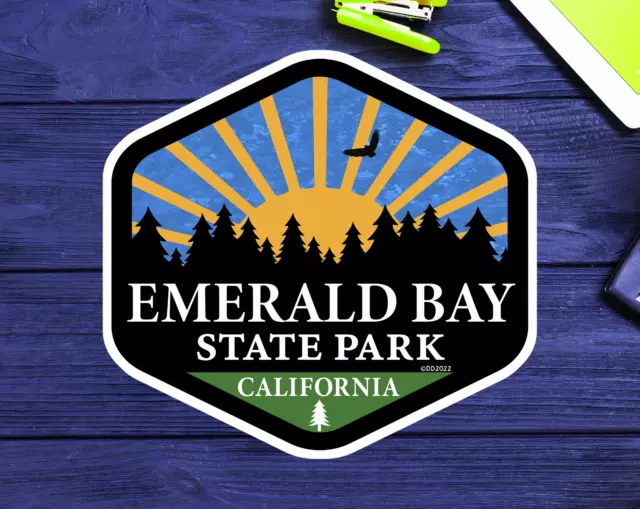 Kira Sticker With Emerald Bay State Park Decal California Laptop Bumper ...
