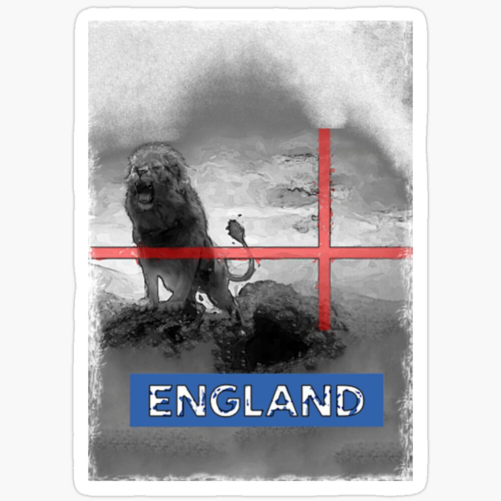 Kira Sticker - England Euro 2021 Lions Sticker - Single, Trio, Or Squad ...