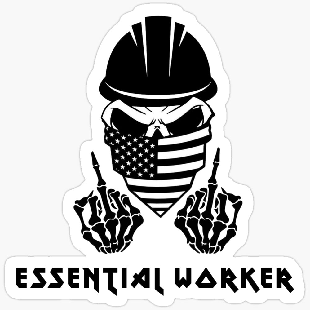 Kira Sticker - Essential Worker - Construction Worker Gift For You ...