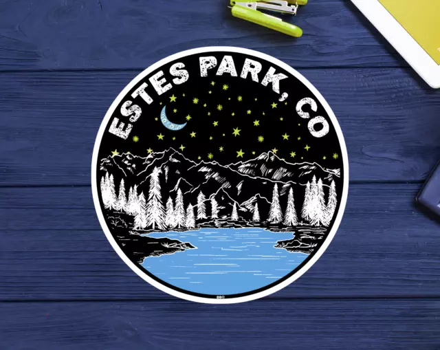 Kira Sticker With Estes Park Colorado Decal Skiing Rocky Mountain ...