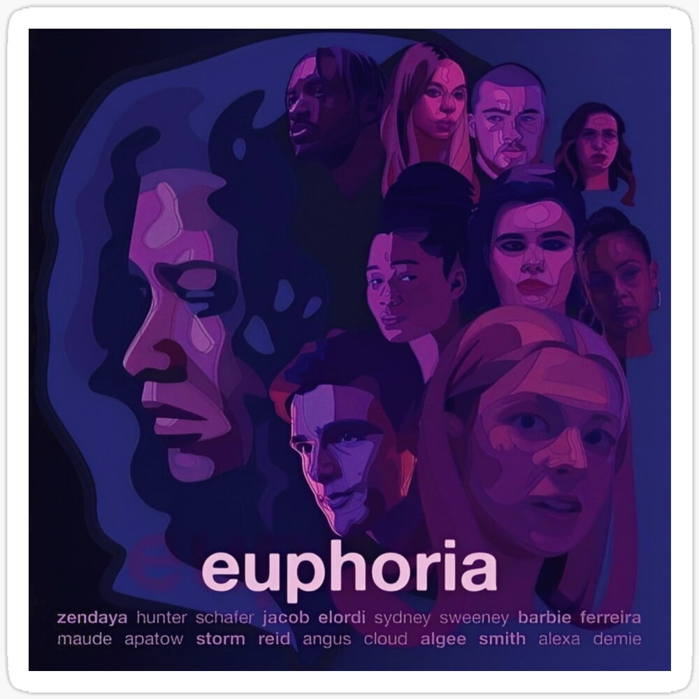 Kira Sticker - Euphoria - Phone Stickers, Waterproof Decals Water ...