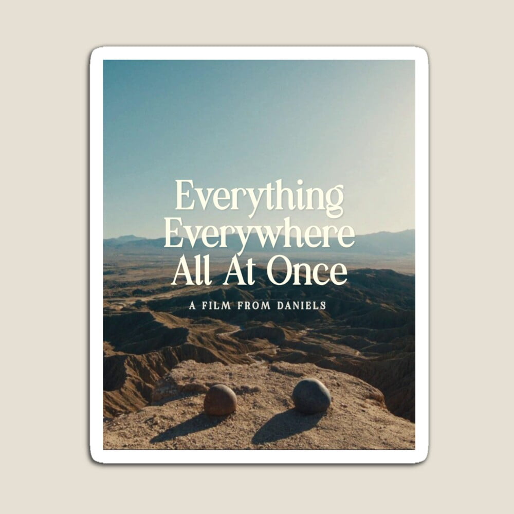 Kira Sticker With Everything Everywhere All At Once Movie Poster ...