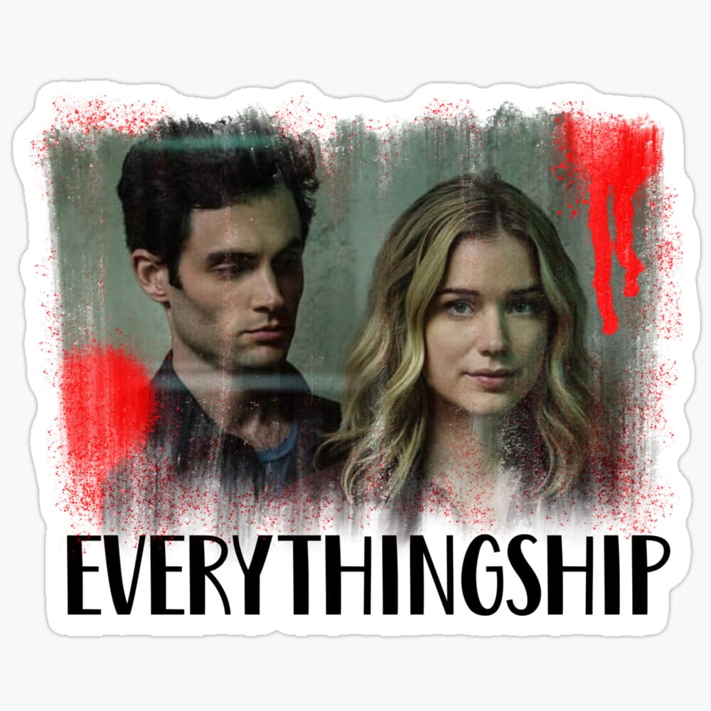Kira Sticker - Everythingship Glass Box Joe Goldberg Netflix You Series ...