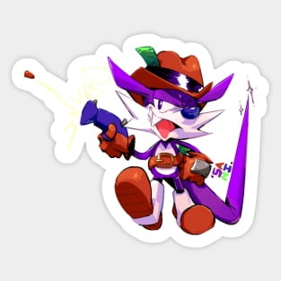Kira Sticker With Fang Sticker & Gaming, Purple, Retro, Sonic Mania ...