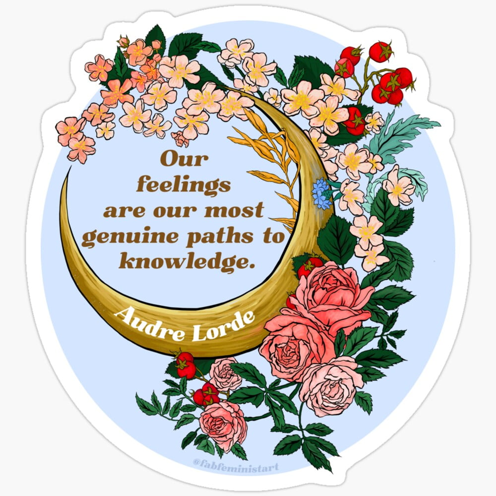 Kira Sticker - Our Feelings Are Our Most Genuine Paths To Knowledge ...