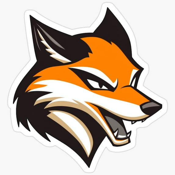Kira Sticker - Fierce Fox Logo Perfect Sticker Gift For Everyone ...