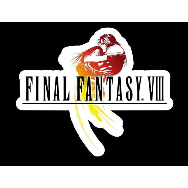 Kira Sticker With Final Fantasy 8 Logo, Ff8, Ffviii, Cool Glossy Vinyl ...