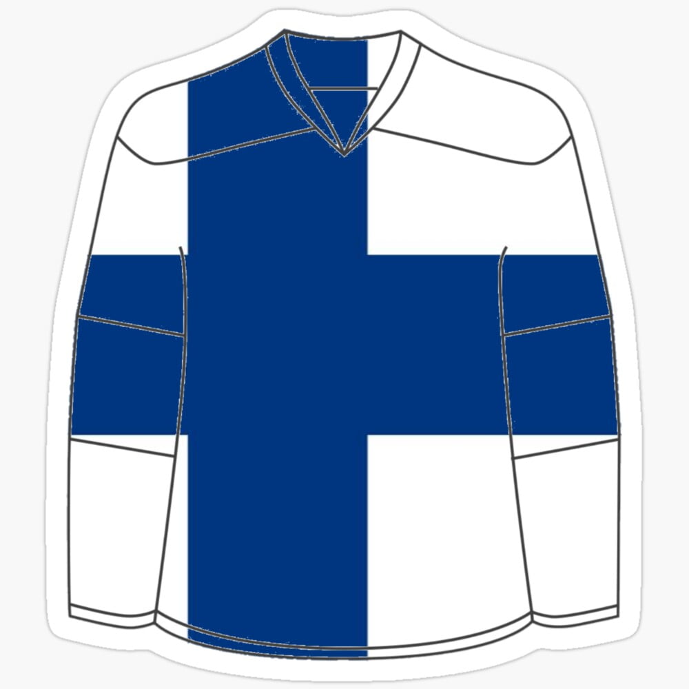 Kira Sticker - Finland Hockey Jersey Gift For You - Phone Stickers ...