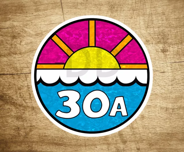 Kira Sticker With A Florida Emerald Coast A Beach Decal Seaside Destin ...