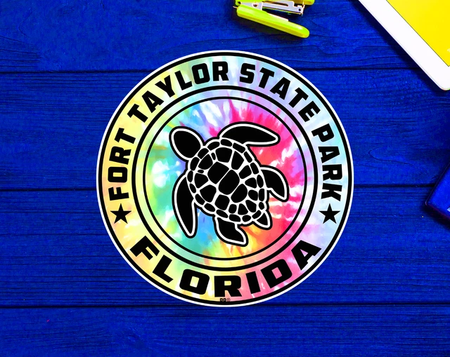 Kira Sticker With Fort Taylor State Park Florida Beach Decal Sea Turtle ...