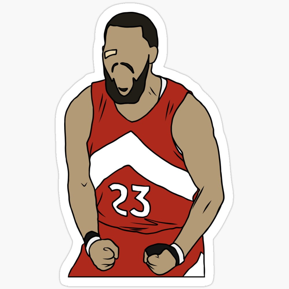Kira Sticker - Fred Vanvleet Celebration Sticker - Single, Trio, Or ...