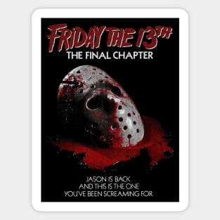 Kira Sticker With Friday The 13Th, Jason Voorhees, Slasher. Horror ...