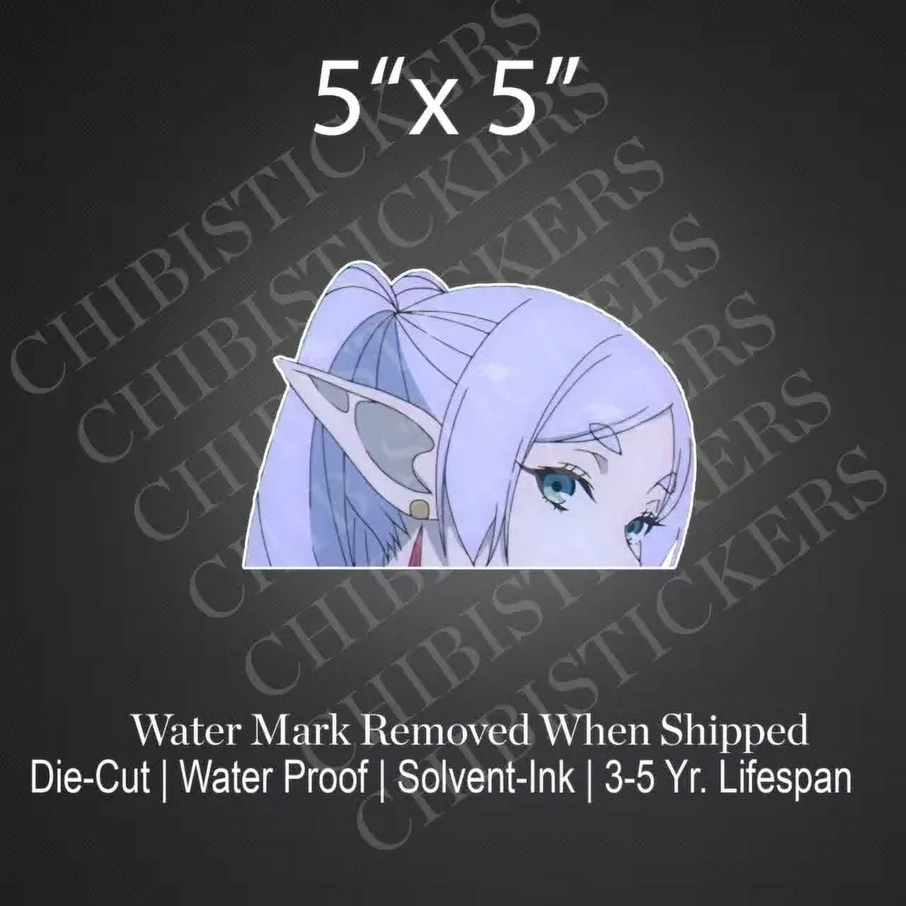 Kira Sticker With Frieren Chibi Beyond Journeys End Vinyl Waterproof ...
