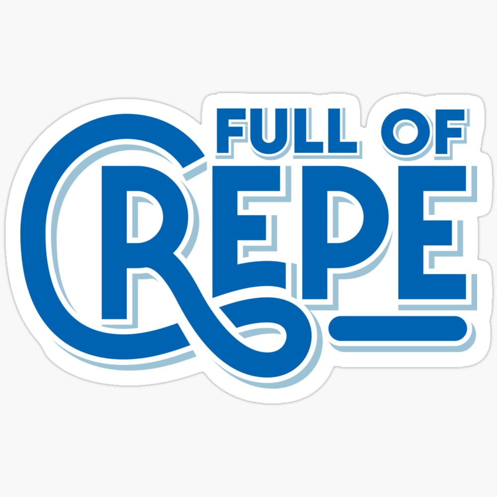 Kira Sticker - Full Of Crepe - Phone Stickers, Waterproof Decals Water ...