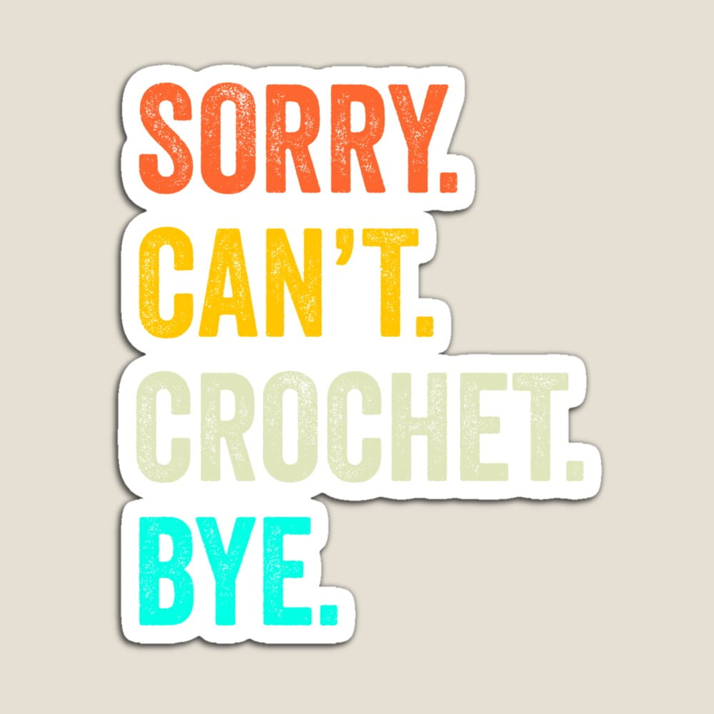 Kira Sticker With Funny Crochet, Cute Crochet, Crochet Mom Da Husband ...