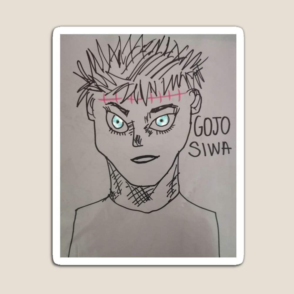 Kira Sticker With G0Jo Siwa Came Back Like A Boomerang Jjk Decorative ...