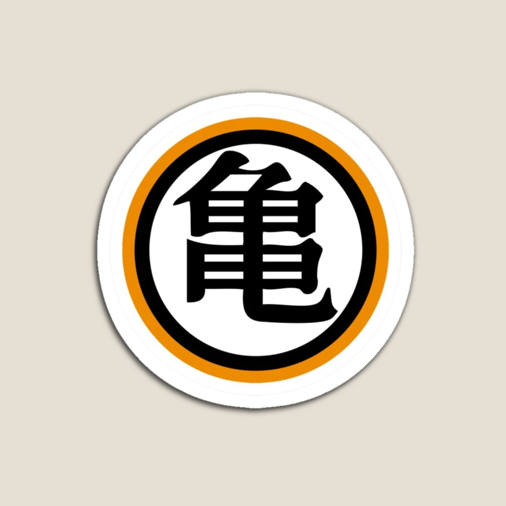 Kira Sticker With G0Ku Shirt Master Roshi Symbol In Dragonballz ...