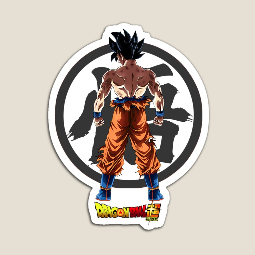 Kira Sticker With G0Ku Ultra Instinct - Dragon Ball Super Decorative ...