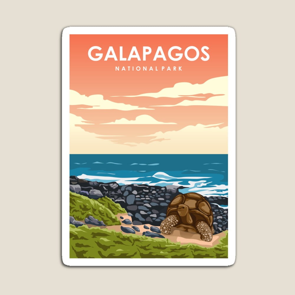 Kira Sticker With Galã¡Pagos National Park Explorer - Unique Wildlife ...