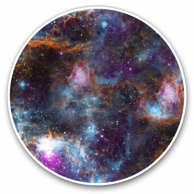 Kira Sticker With Galaxy Nebula Space Art Swirls Cool Gift Decorative ...