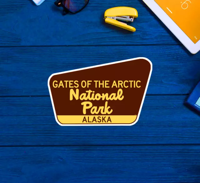 Kira Sticker With Gate Of The Arctic National Park Alaska Travel Decal ...