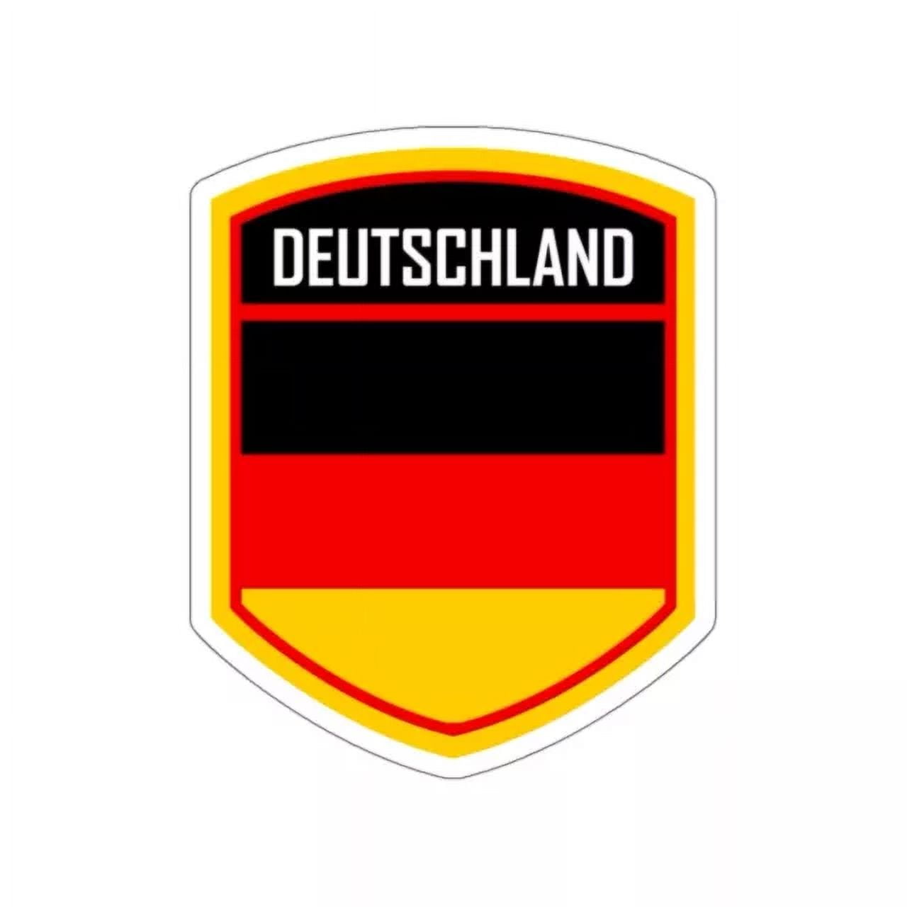 Kira Sticker With Germany National Flag Shield Country Vinyl Decal Logo ...
