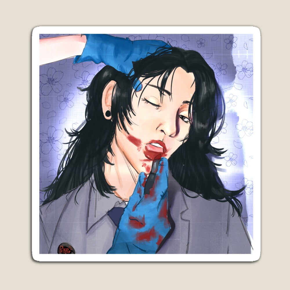 Kira Sticker With Geto Suguru Fanart Decorative Laptop, Phone Stickers ...