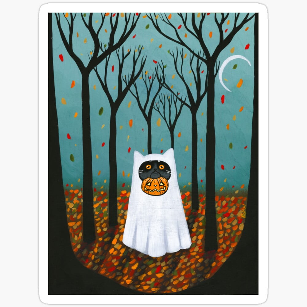 Kira Sticker - Ghosty Trick Or Treat - Phone Stickers, Waterproof ...