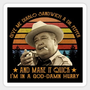 Kira Sticker With Give Me Diablo Sandwich A Dr Pepper Smokey And The ...