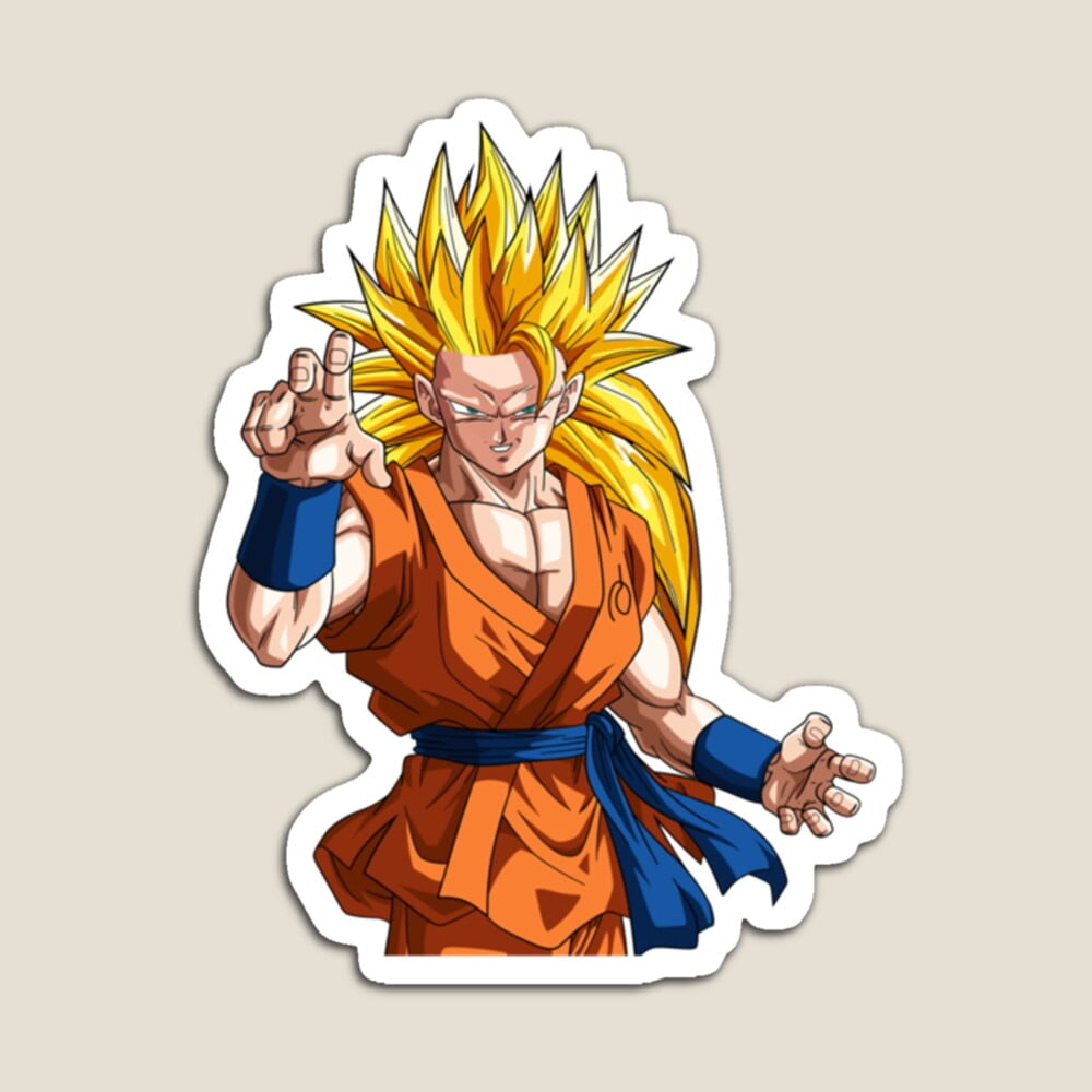 Kira Sticker With Goku Ssj| Perfect Gift For You And Friends Decorative ...