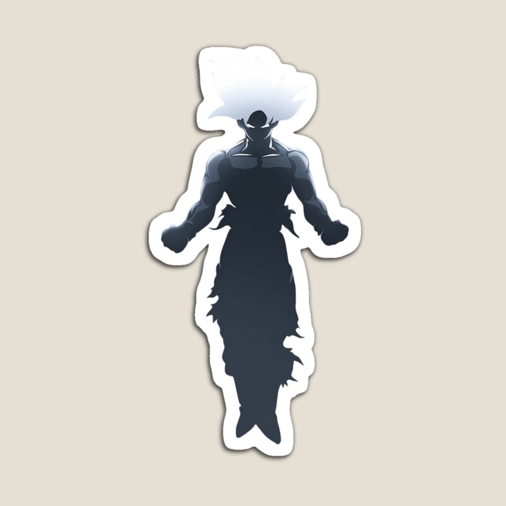 Kira Sticker With Goku Ultra Instinct Dragon Ball Super Decorative ...