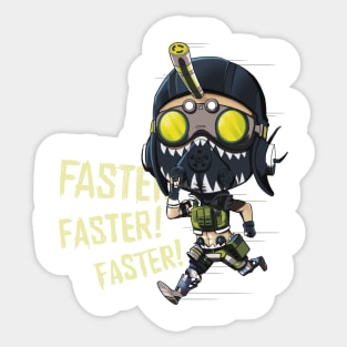 Kira Sticker With Gotta Go Fast! Sticker & Apex, Bangalore, Bloodhound ...