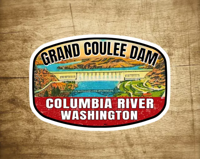 Kira Sticker With Grand Coulee Dam Washington Columbia River Decal X ...