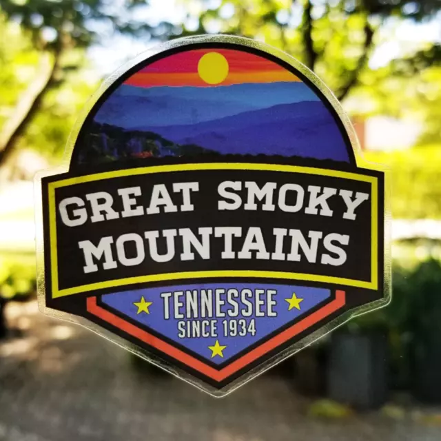 Kira Sticker With Great Smoky Mountains National Park Tennessee Decal ...