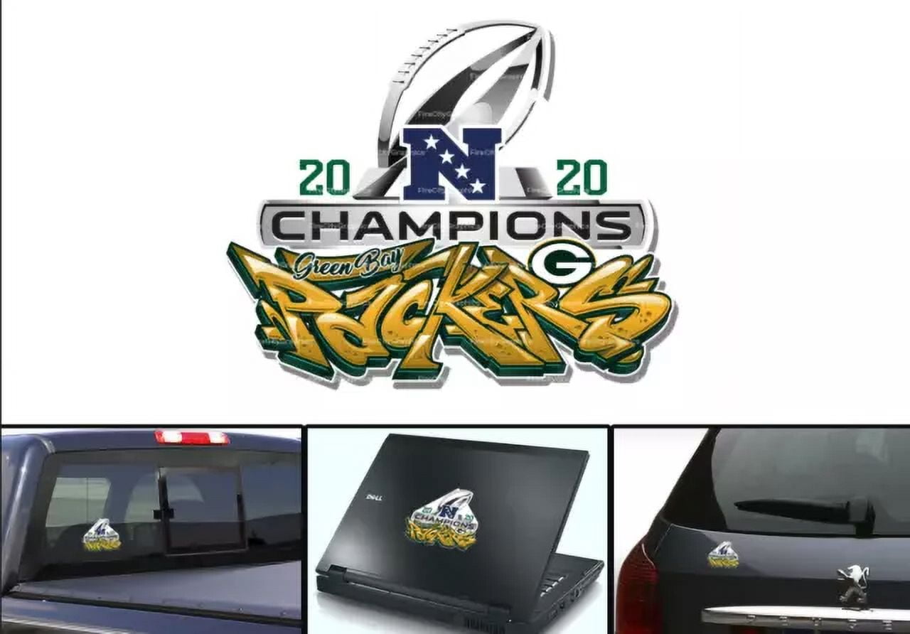Kira Sticker With Green Bay Green Bay Football Team Decal 2020 Afc ...