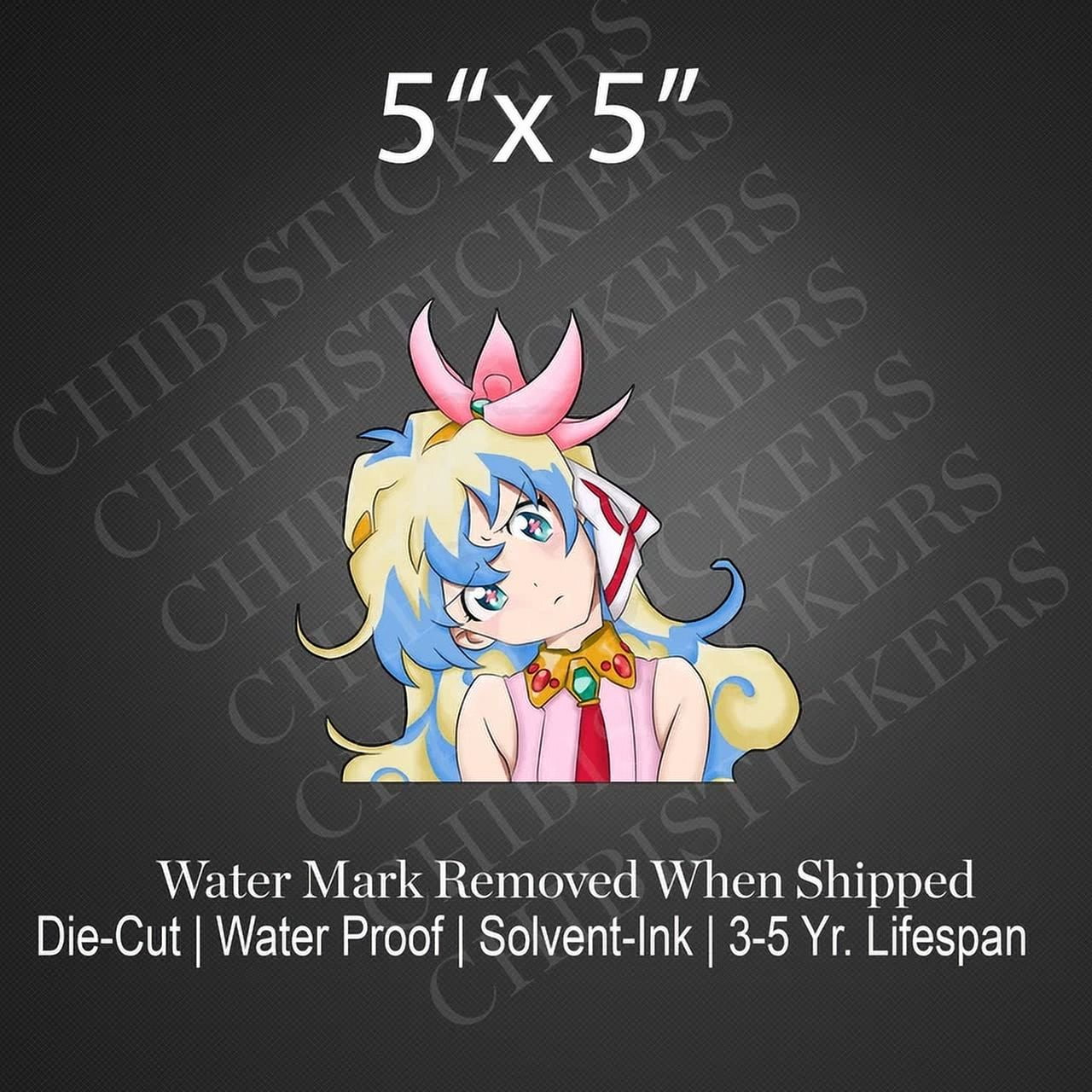 Kira Sticker With Gurren Lagann Nia Teppelin Anime Vinyl Waterproof ...
