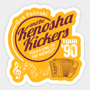 Kira Sticker With Gus Polinski And The Kenosha Kickers Decorative ...